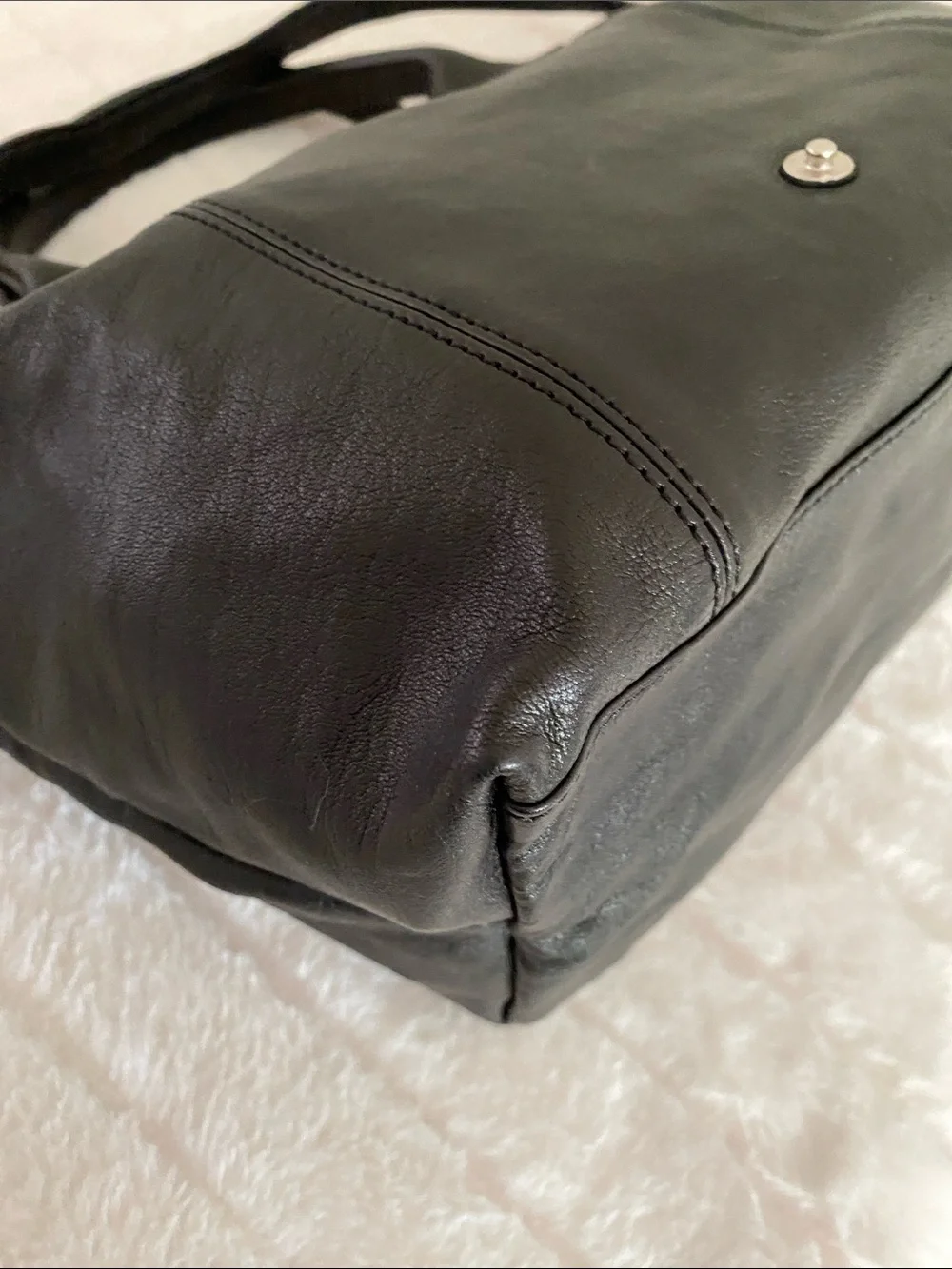Longchamp | Bags | Longchamp Le Pliage Cuir S Leather Zip Tote Shoulder ...
